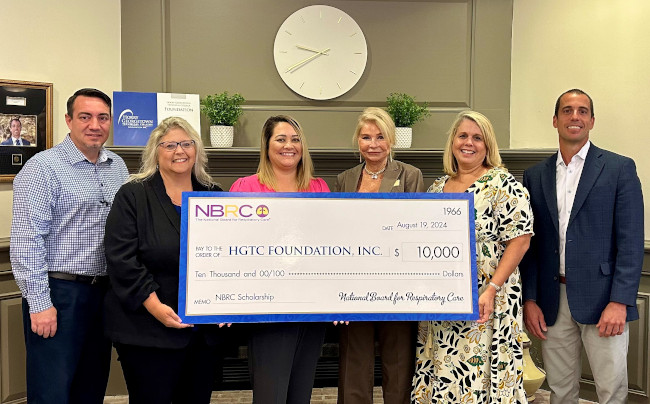 HGTC Foundation Receives $10,000 from the National Board for ...